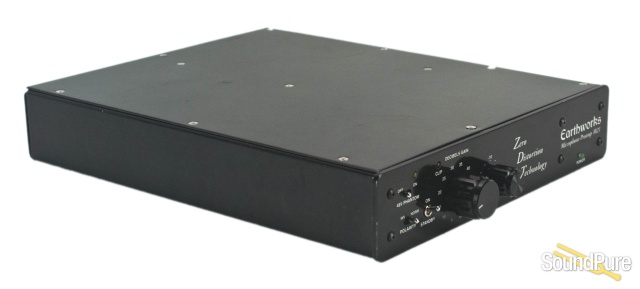 Earthworks 1021 Mic Preamp Zero Distortion Technology Used