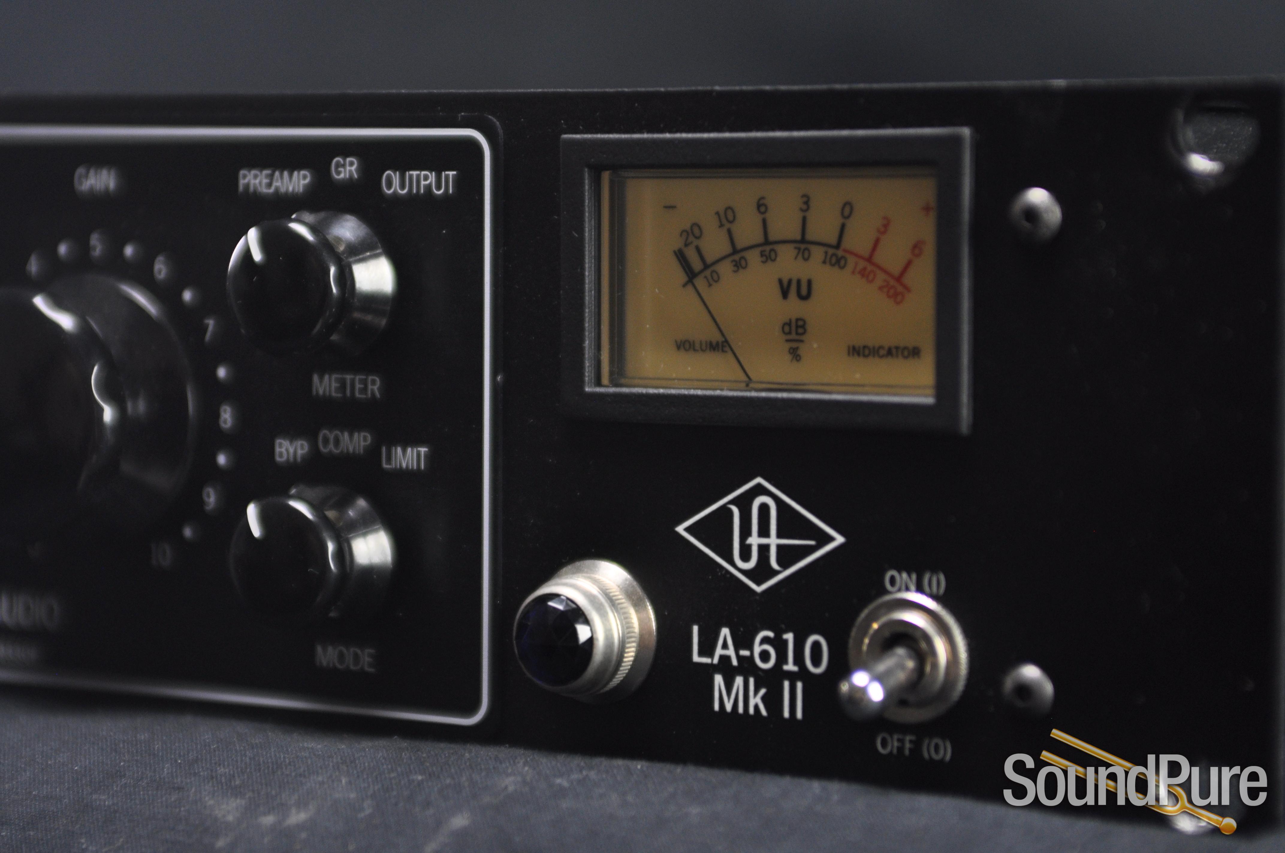 Universal Audio LA-610 MkII Classic Tube Channel Strip Used
