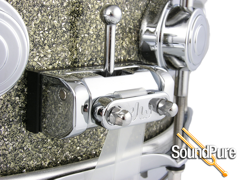 Dw 55x14 Collectors Series Maple Snare Drum Gold Galaxy