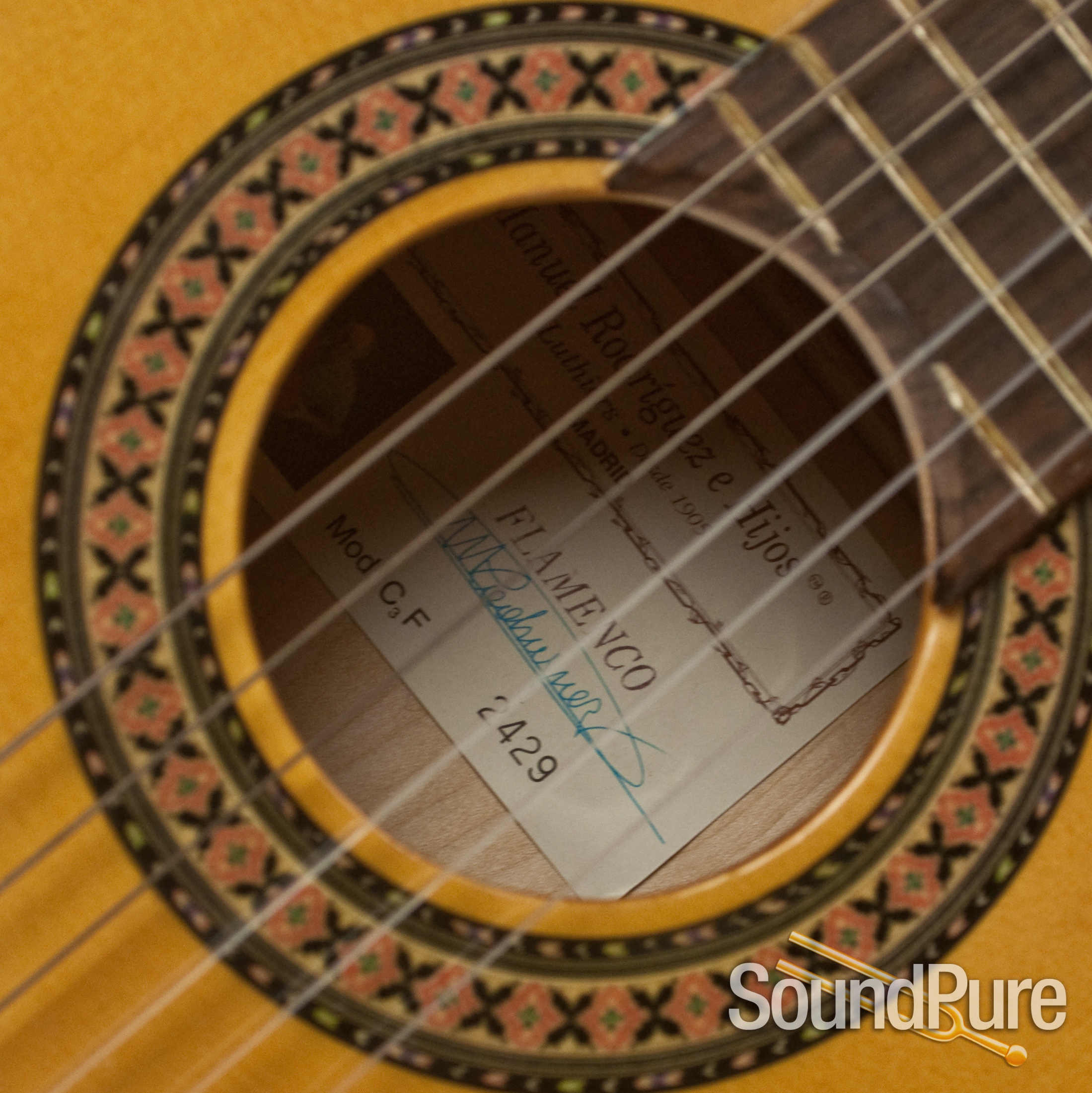 Manuel Rodriguez E Hijos C3 Flamenco Acoustic Guitar - Used