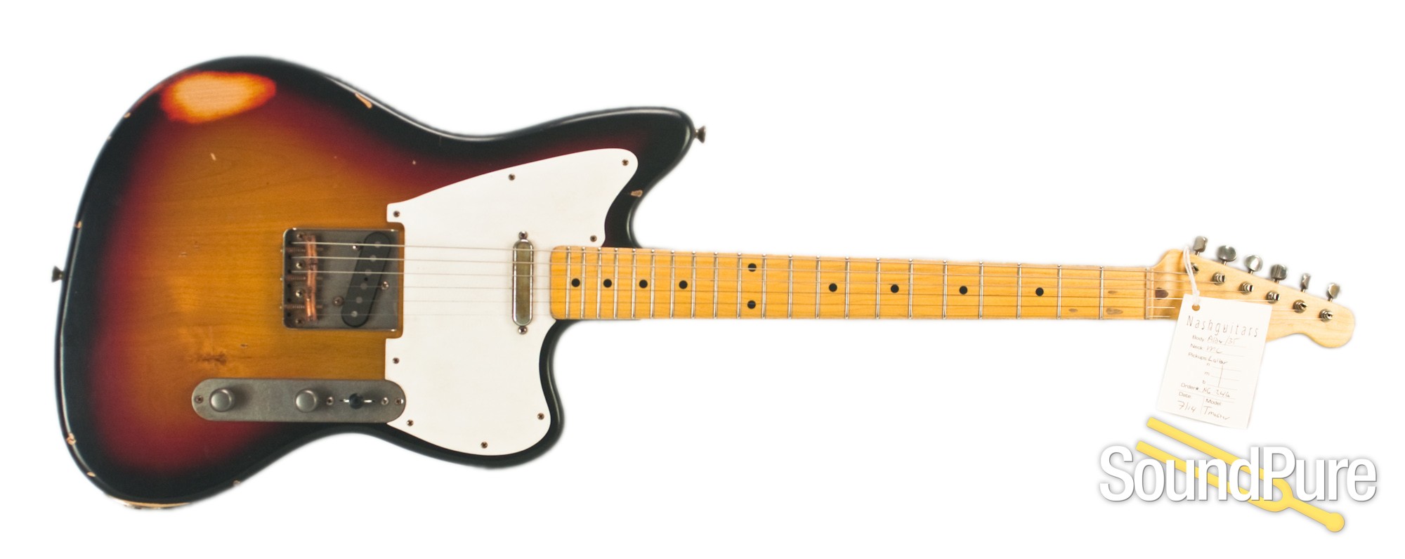 Nash TELEMASTER T-Master 3-Tone Burst Guitar NG-2420