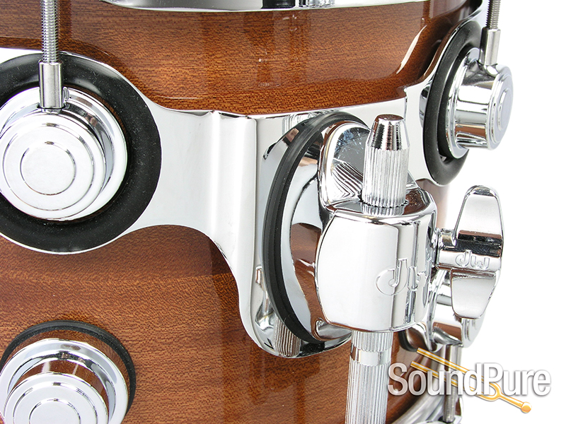 Dw 4pc Classics Series Mahogany Drum Set Natural Gloss