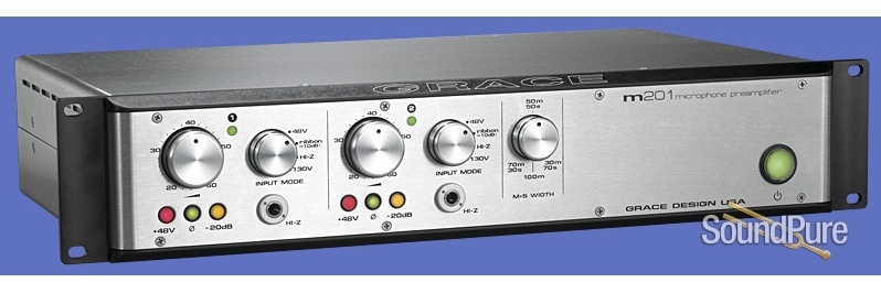 Grace Design M201 2 Channel Mic Preamp | Soundpure.com