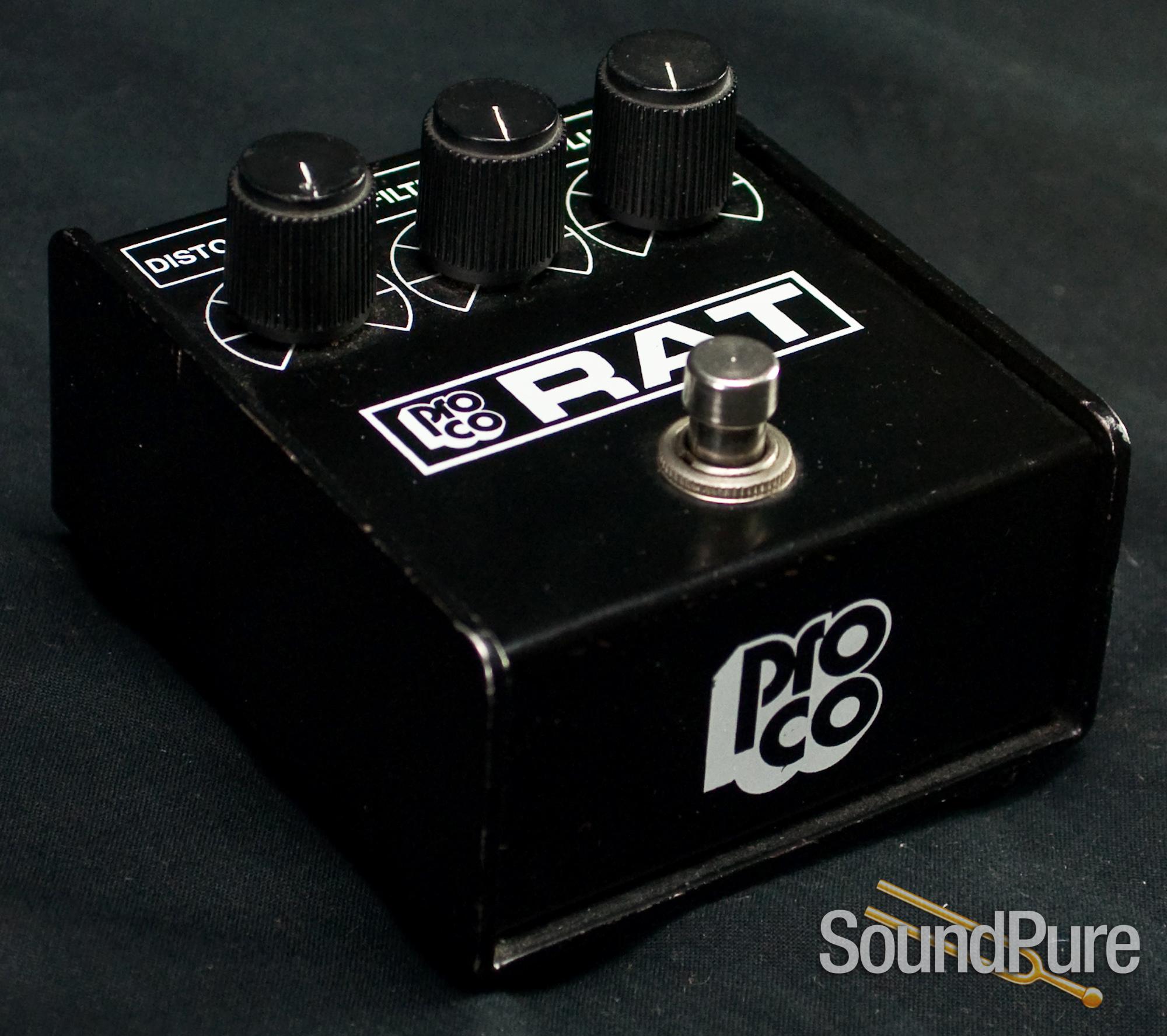 ProCo 1985 Rat Distortion Effect Pedal - Used *LM308 Chip*