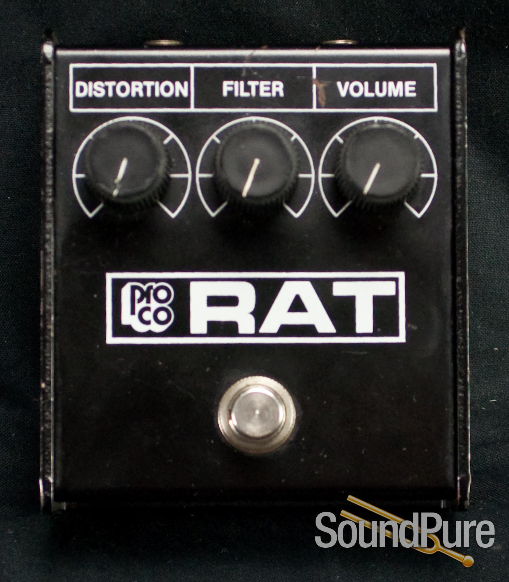 ProCo 1985 Rat Distortion Effect Pedal - Used *LM308 Chip*
