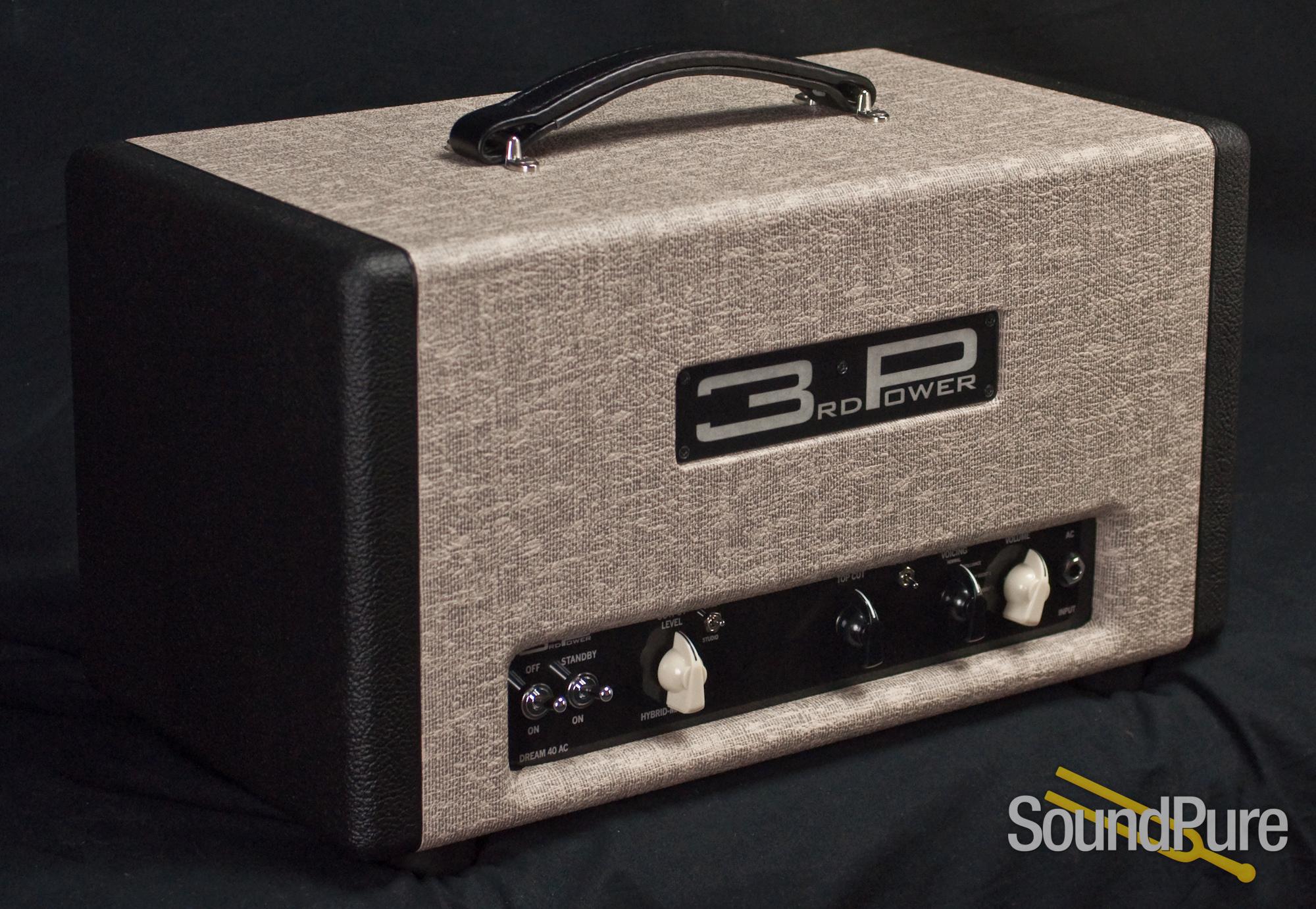 3rd Power Amplification Dream 40 AC Amp Head - Fawn Tux