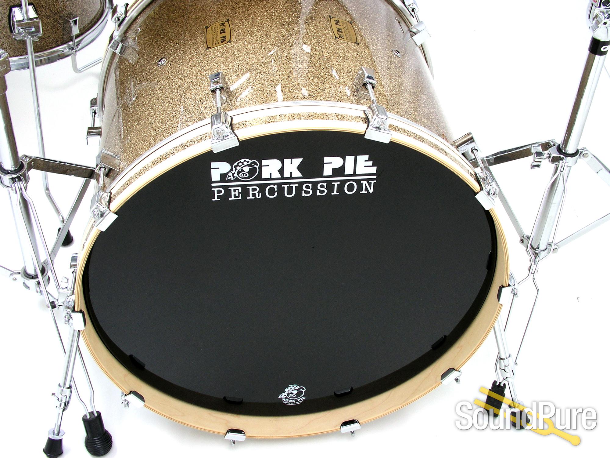 Pork Pie 4pc Maple Drum Set B20 Sparkle