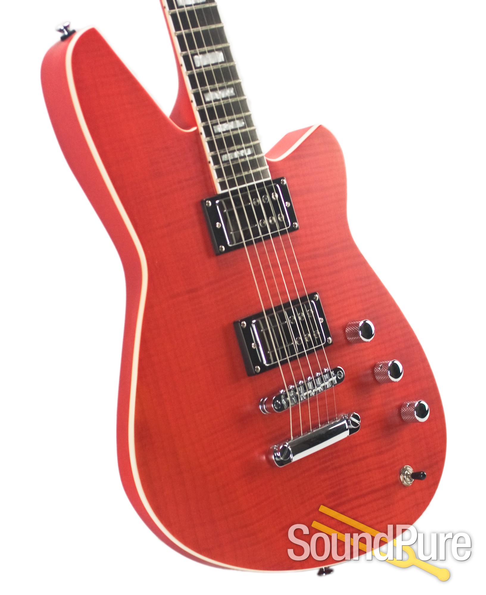 Reverend Bayonet FM Satin Orange Electric Guitar #20387