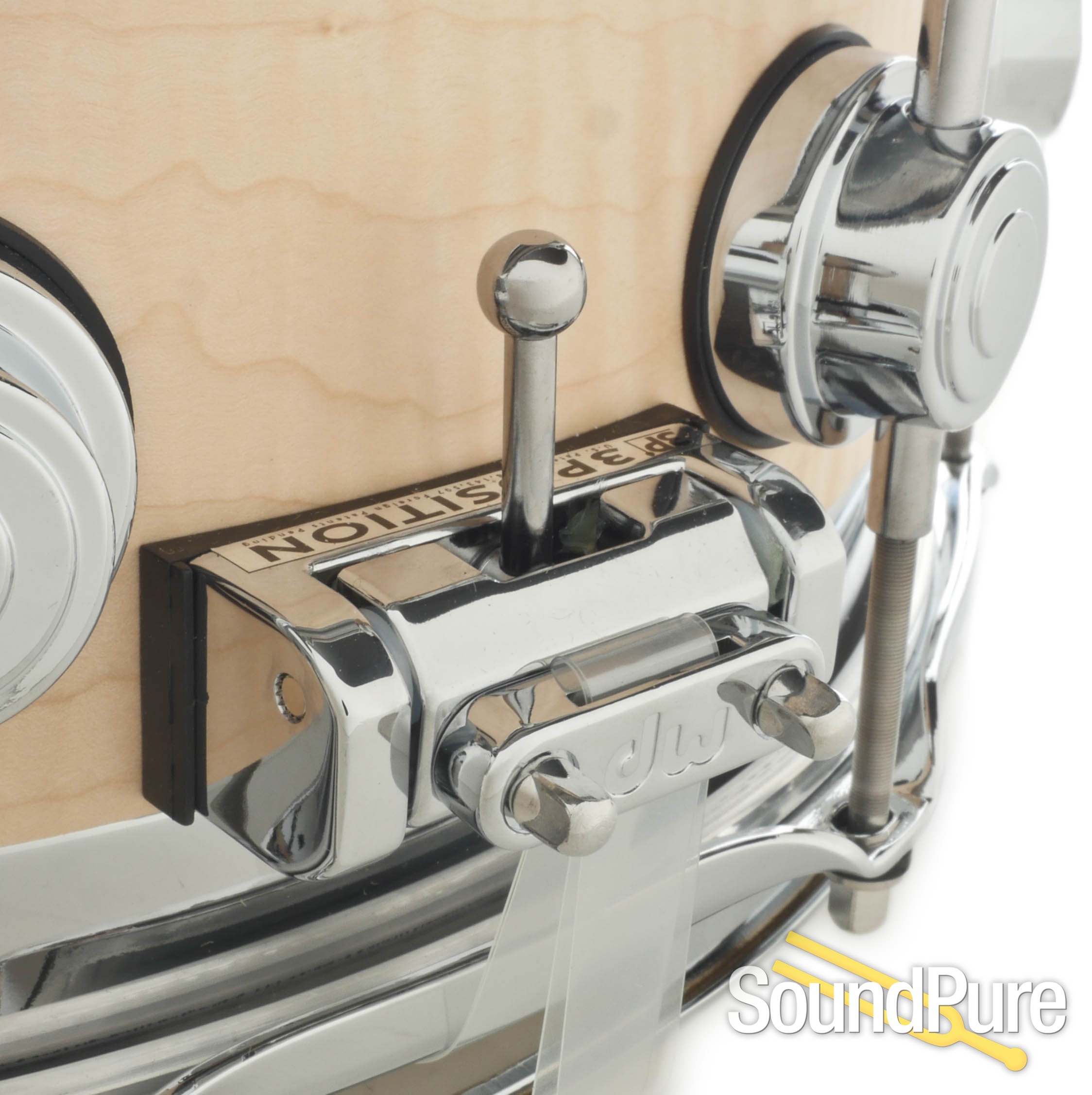 DW 6x14 Collector's Edge Snare Drum - Natural Satin