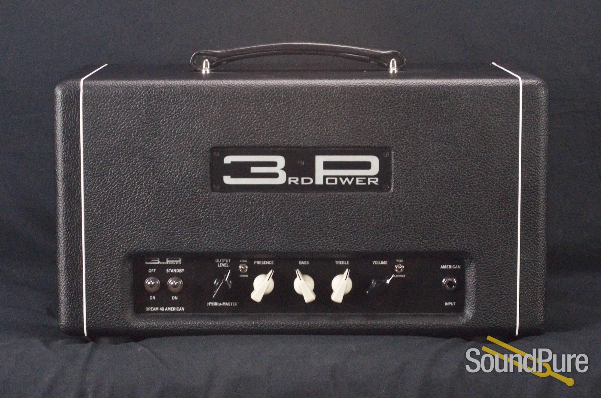 3rd Power Amplification Dream 40 American Amp Head