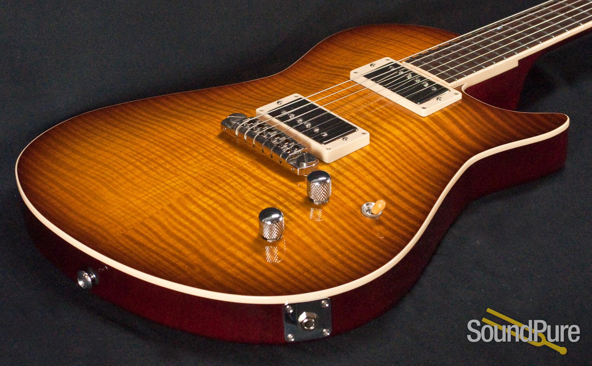 Roger Giffin Valiant II Ice Tea Burst Electric Guitar - Used