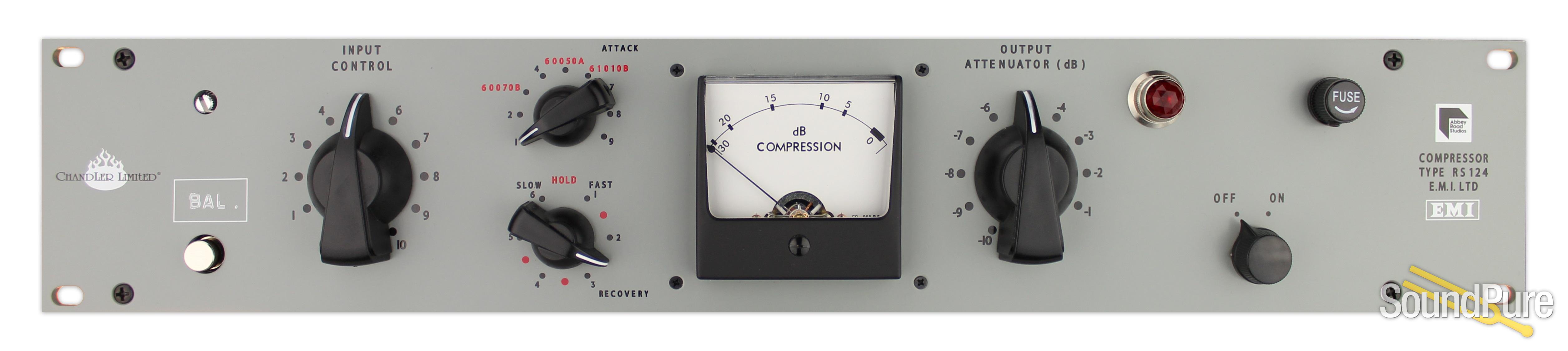 Chandler Limited EMI/Abbey Road RS124 Compressor | Soundpure.com