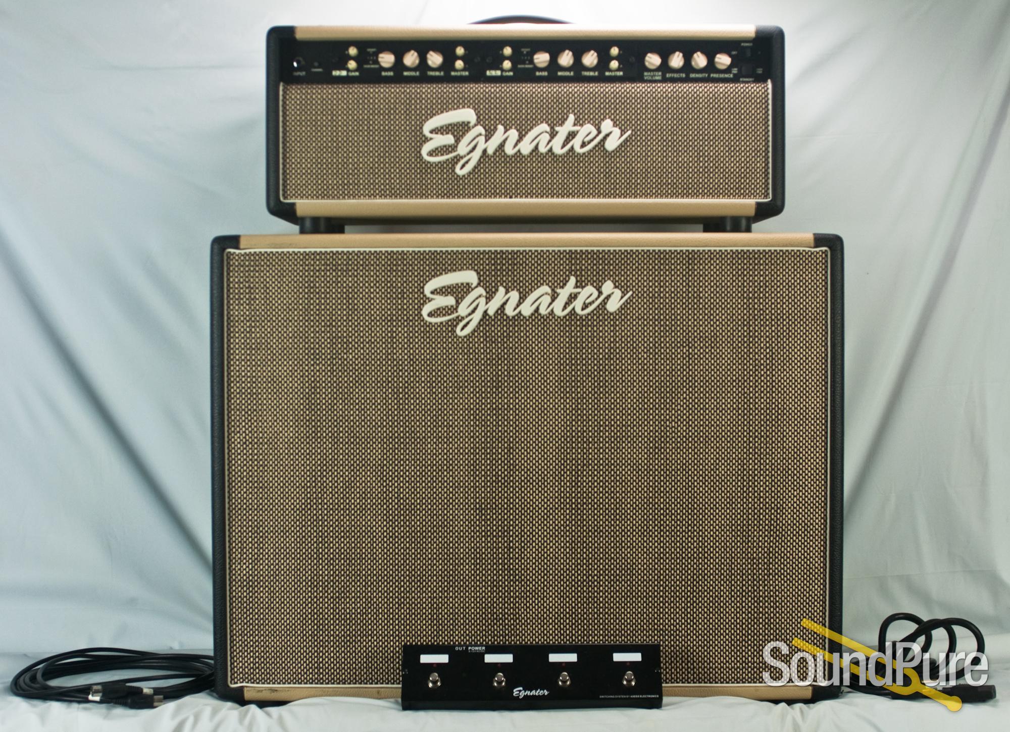 Egnater Mod 50 (USA Made) W/ 2x12 Cabinet Amplifier - Used