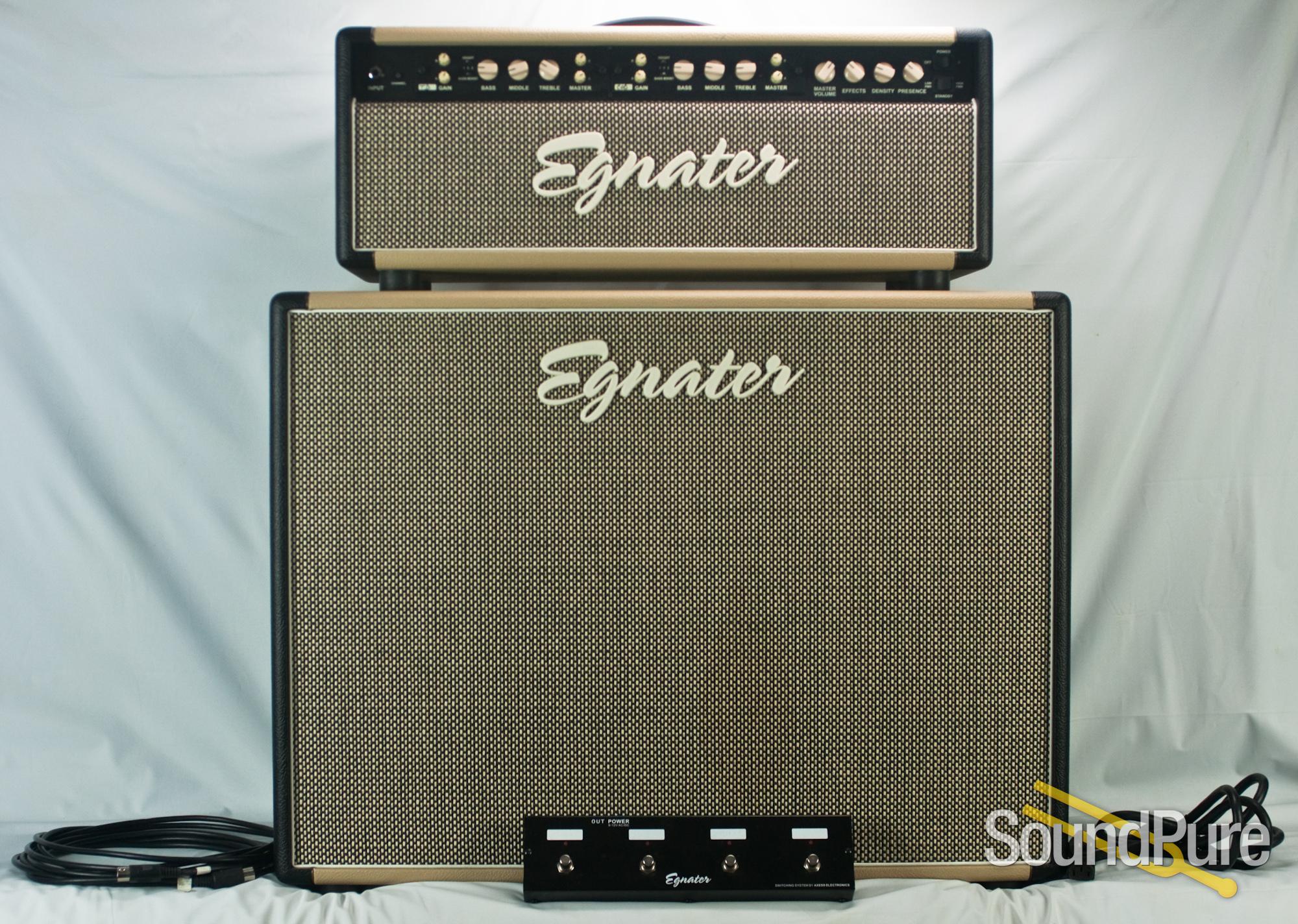 Egnater Mod 50 (USA Made) W/ 2x12 Cabinet Amplifier - Used