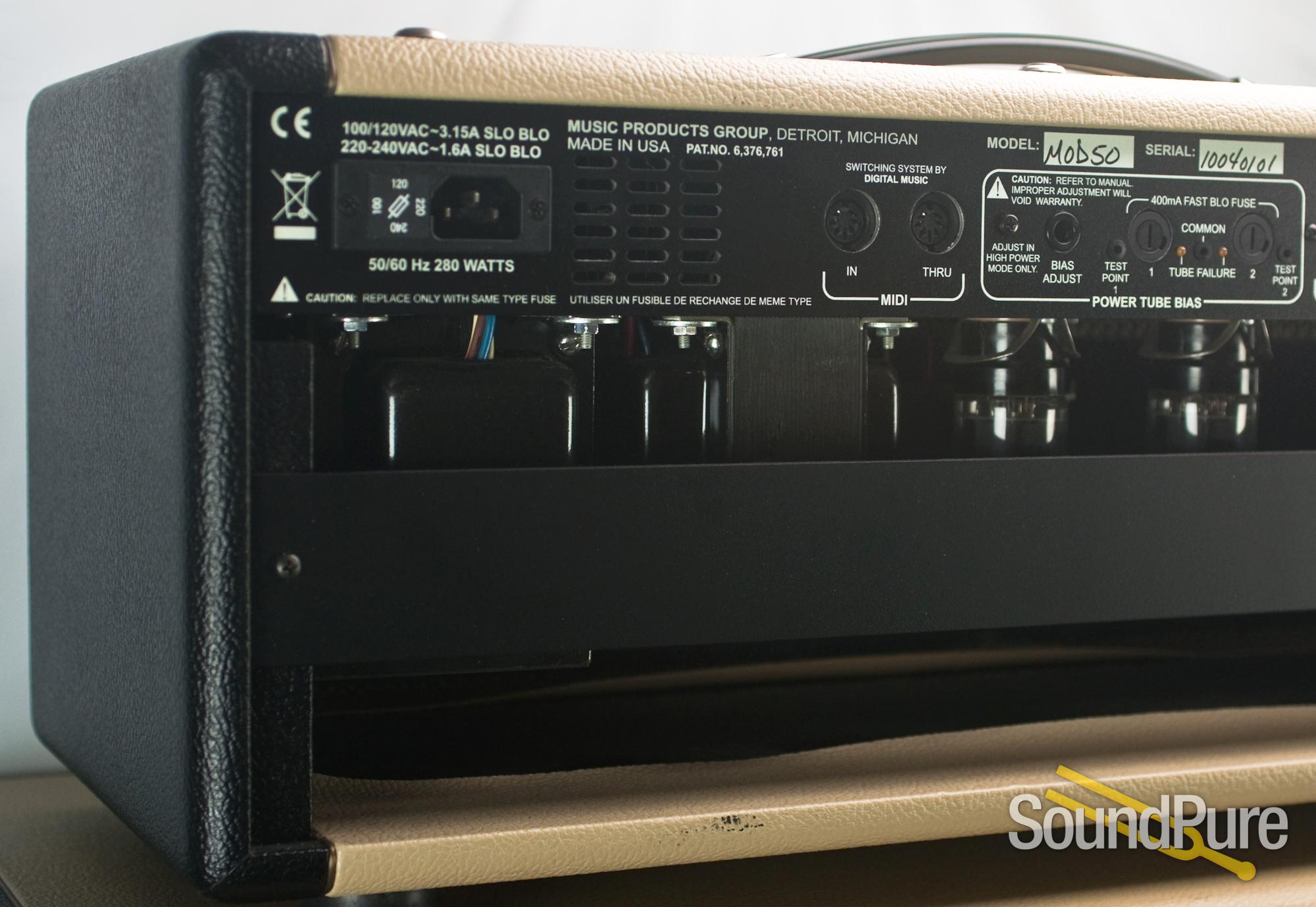 Egnater Mod 50 (USA Made) W/ 2x12 Cabinet Amplifier - Used