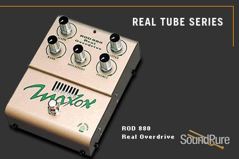 Maxon ROD 880 Overdrive Effect Pedal | Soundpure.com