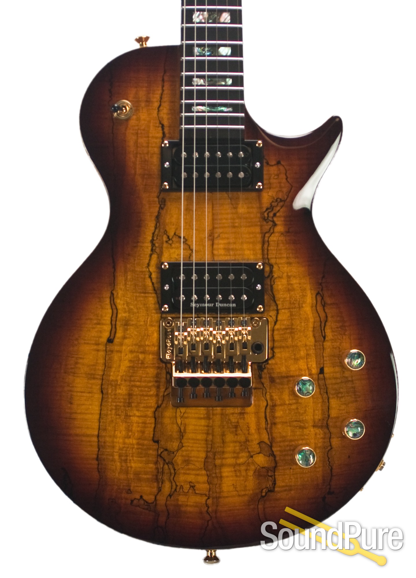 Carvin CS6 Spalted Maple Electric Guitar #122325 - Used