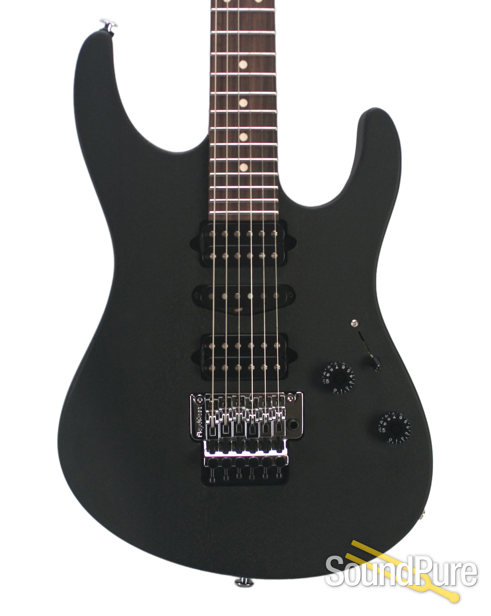Suhr Modern Satin Pro Black HSH Floyd Rose Electric Guitar