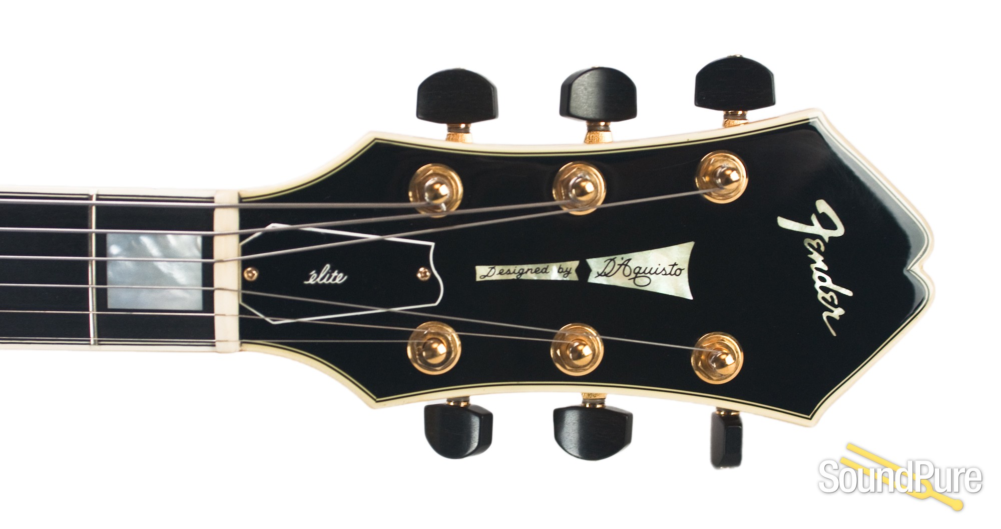 Fender D'Aquisto Elite Natural Archtop #E524596 - Used