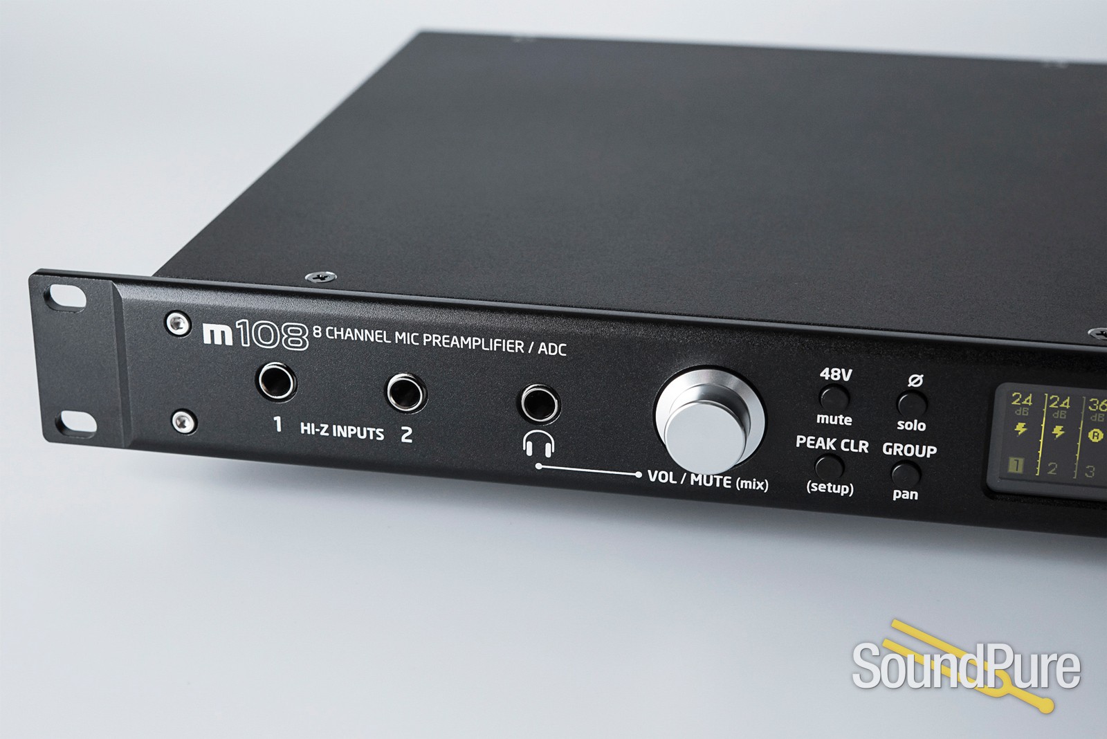 Grace Design M108 - 8 Channel Mic Preamp | Soundpure.com