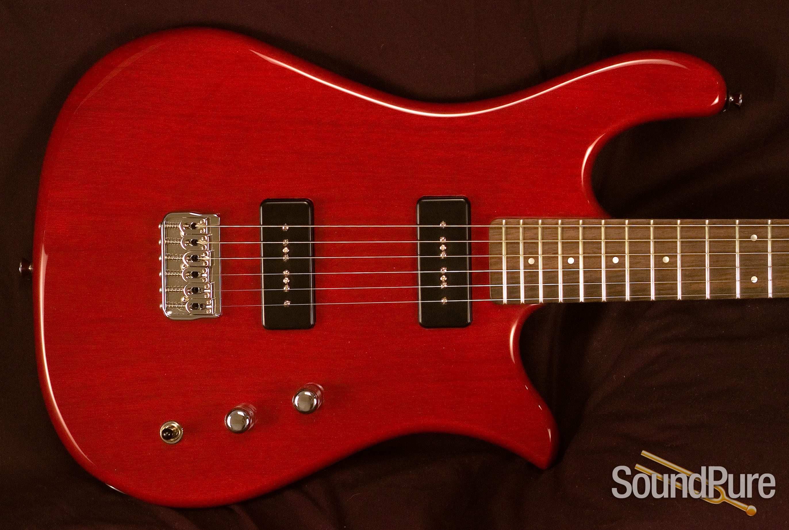 Soloway Korina Swan LN6 Fledgling - H212 Electric Guitar