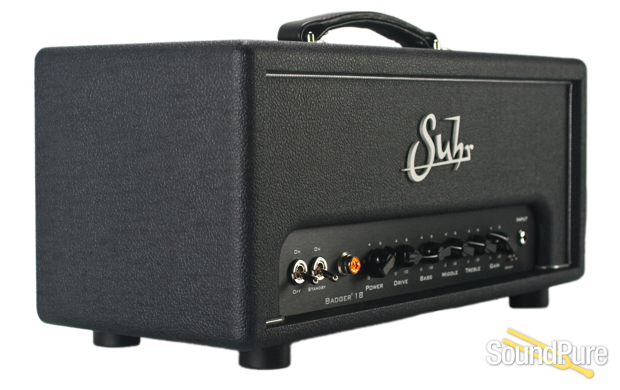 Suhr Badger 18 Amp Head, Black | Soundpure.com