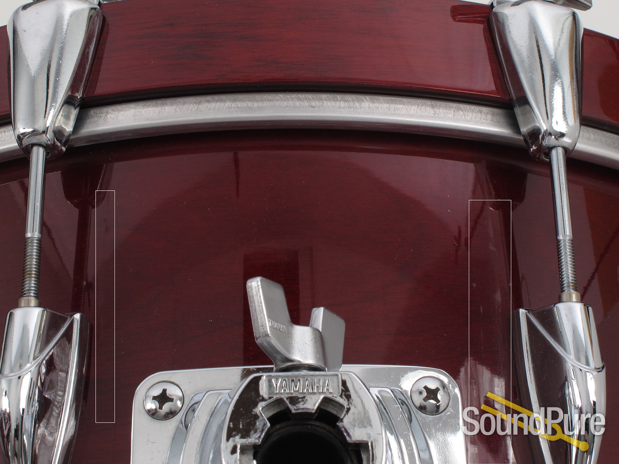 Yamaha 5pc Recording Custom Drum Set-80s Cherry Red