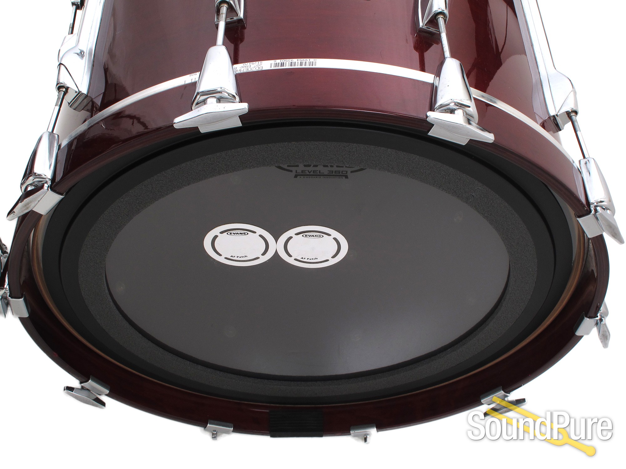 Yamaha 5pc Recording Custom Drum Set-80s Cherry Red