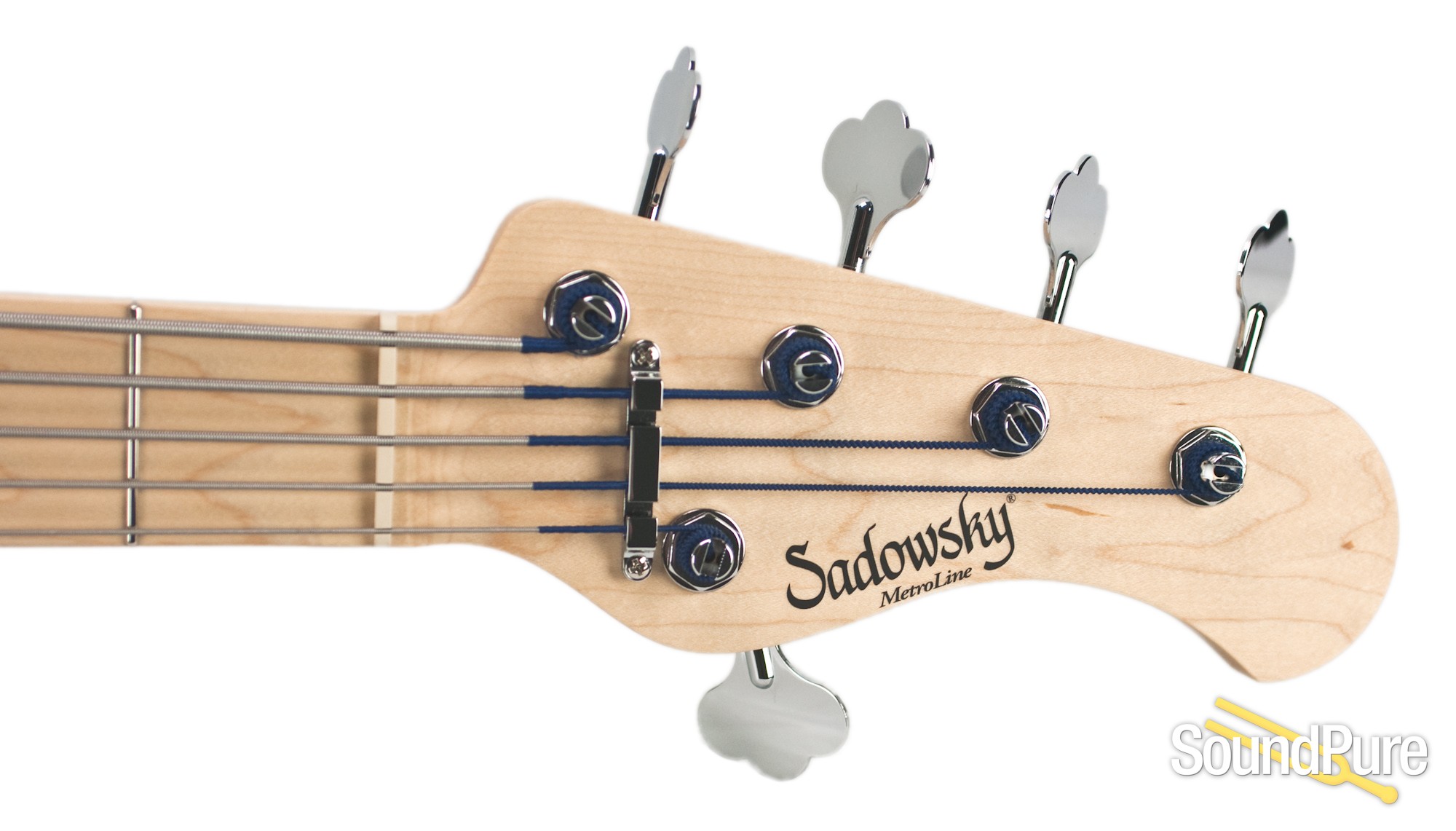 Sadowsky MV5 Natural Gloss 5-String Electric Bass Guitar