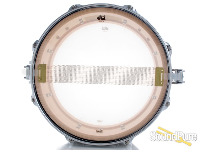 Dw 65x13 Collectors Series Maple Snare Drum Broken Glass