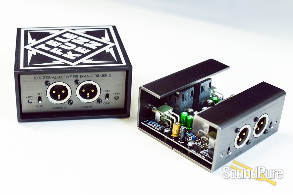 Telefunken TDA-2 Dual Channel Active Direct Box | Soundpure.com