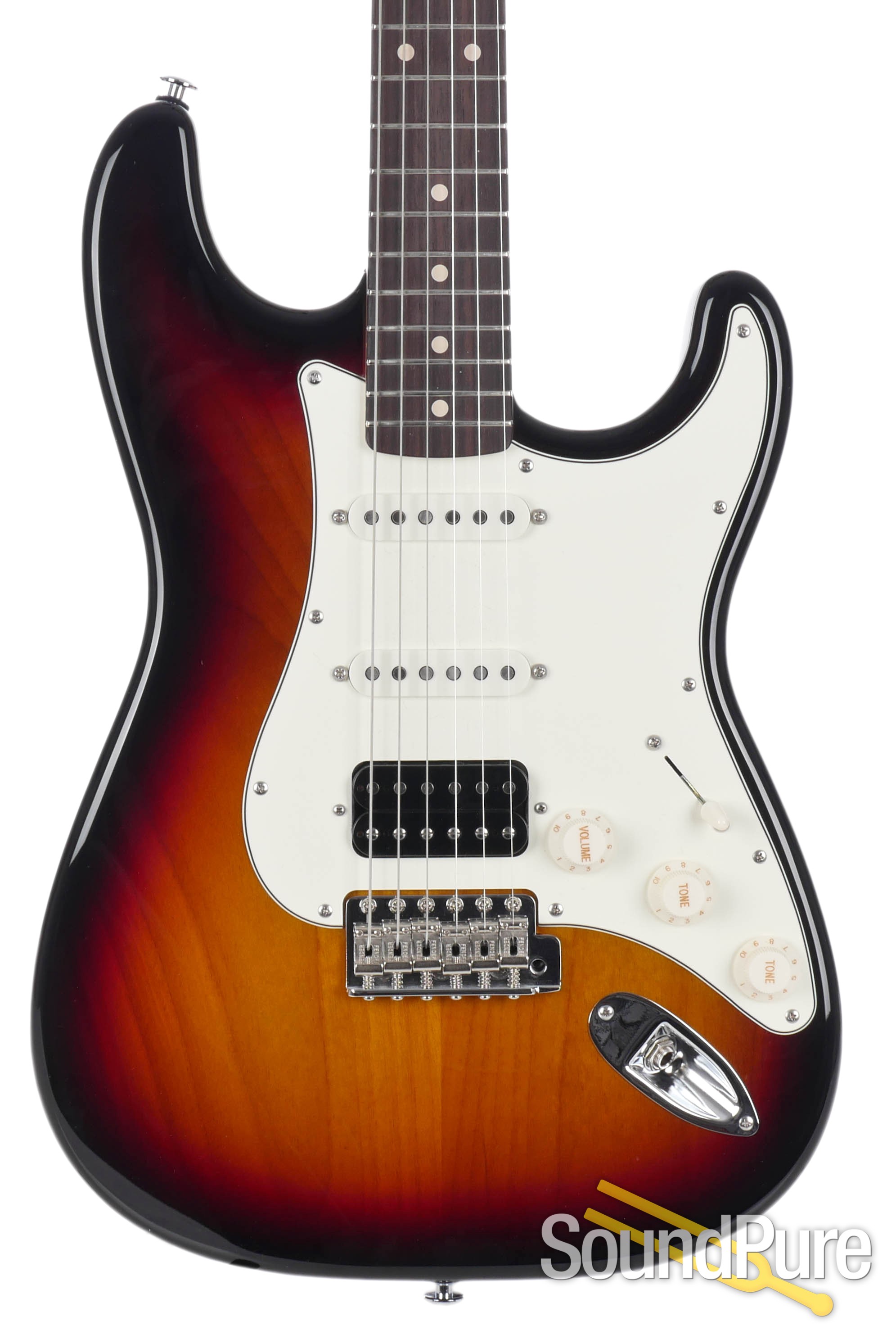Suhr Custom Classic 3 Tone Burst SSH Electric Guitar #JS4C3P