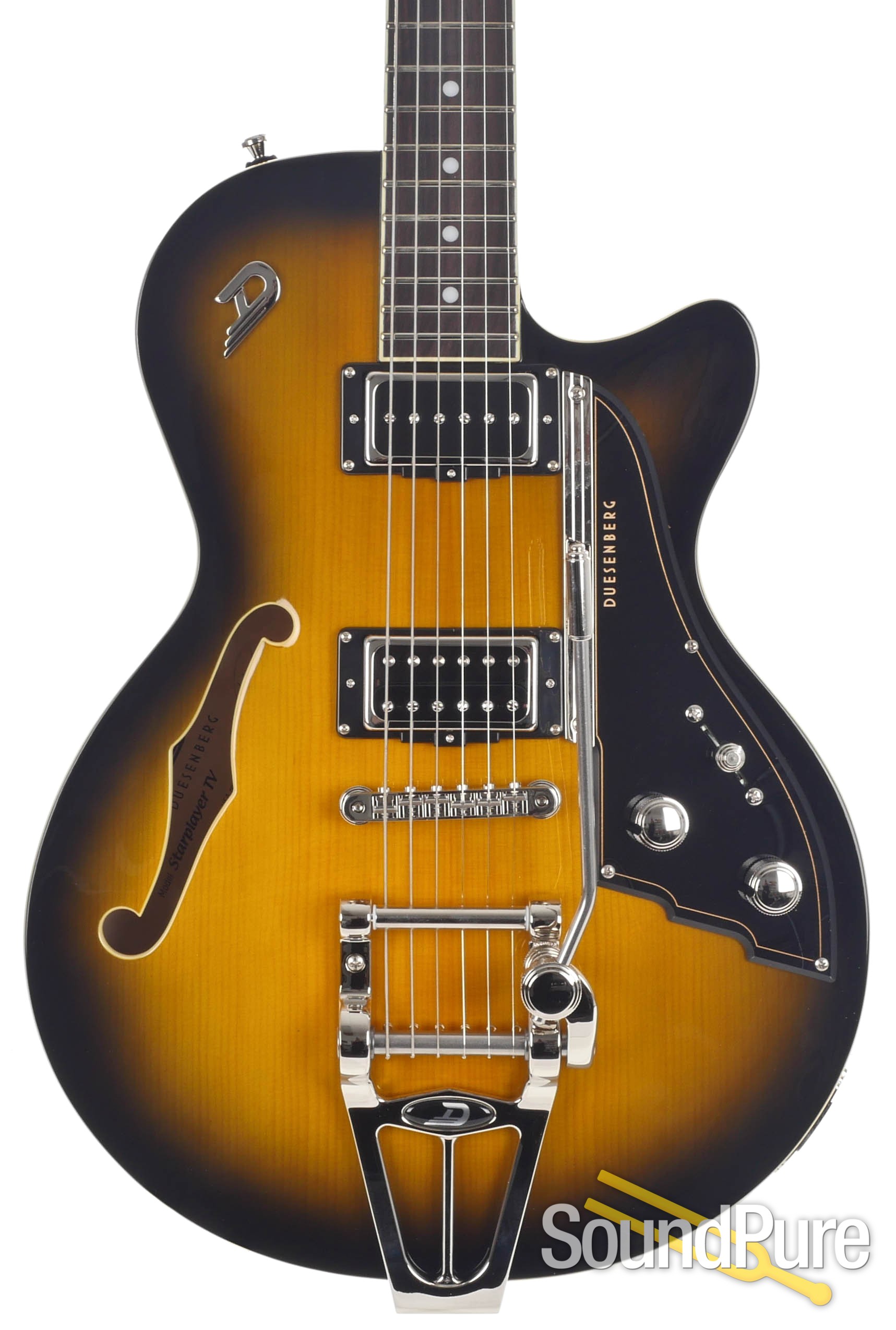 Duesenberg Starplayer TV Sunburst 2 Tone Electric #172469