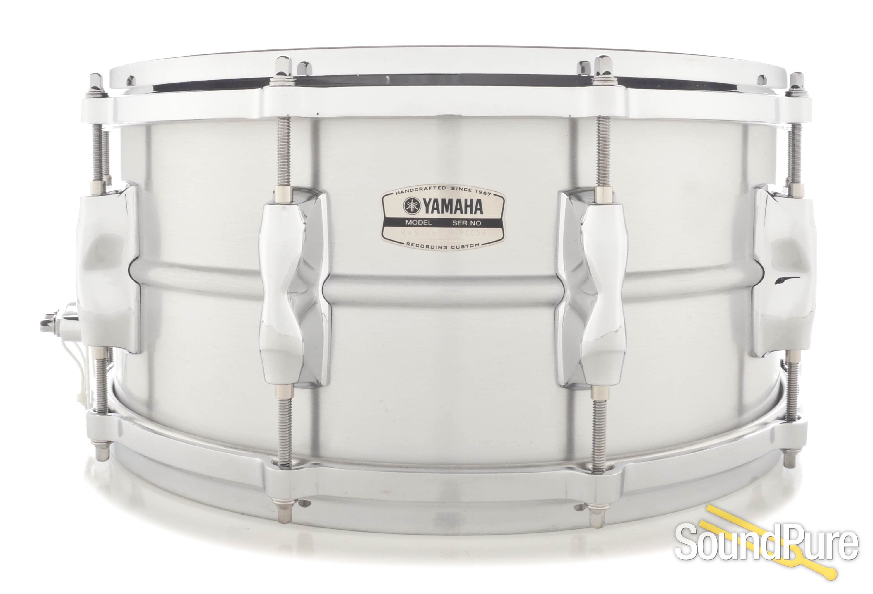 Yamaha 6.5x14 Recording Custom Snare Drum - Aluminum