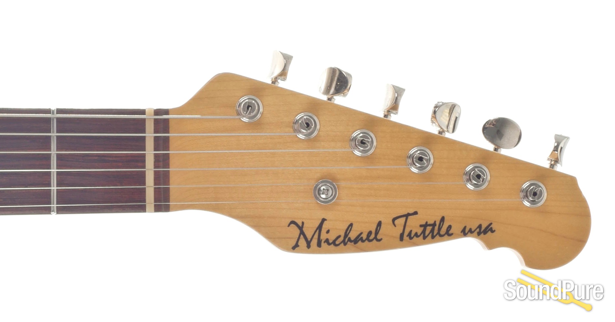 Michael Tuttle Tuned T Vintage White Electric #108 - Used