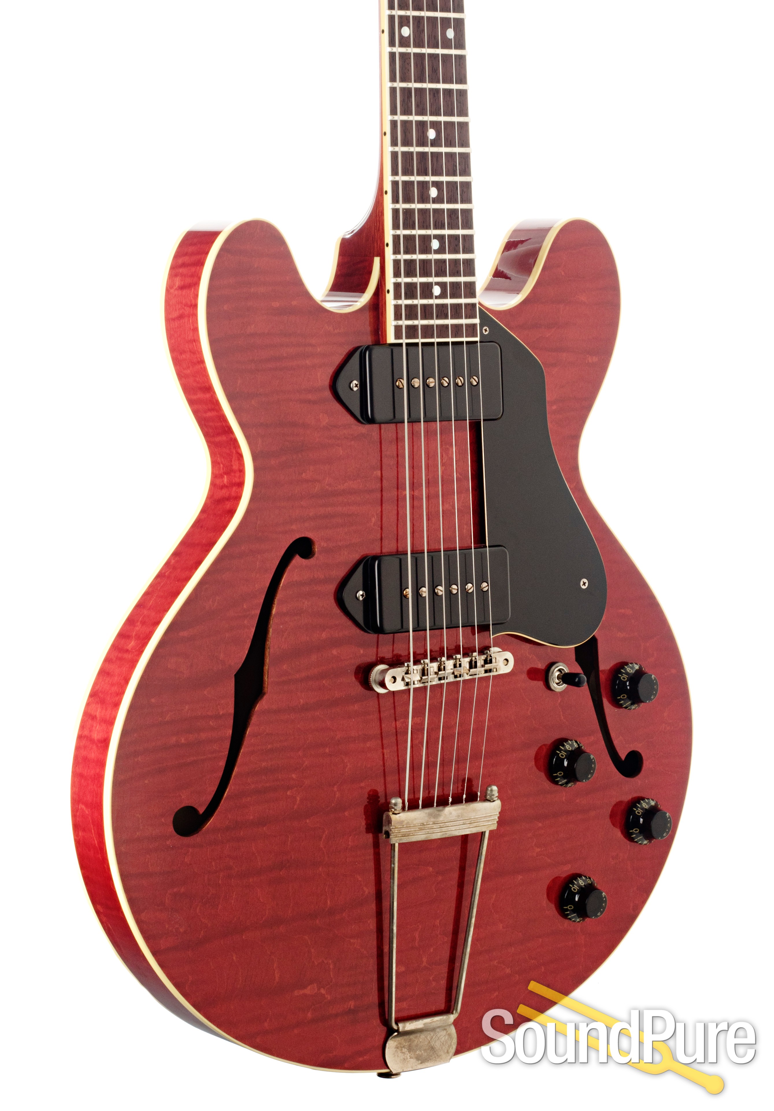 Collings I-30 LC Aged Faded Cherry Hollow Body #18136