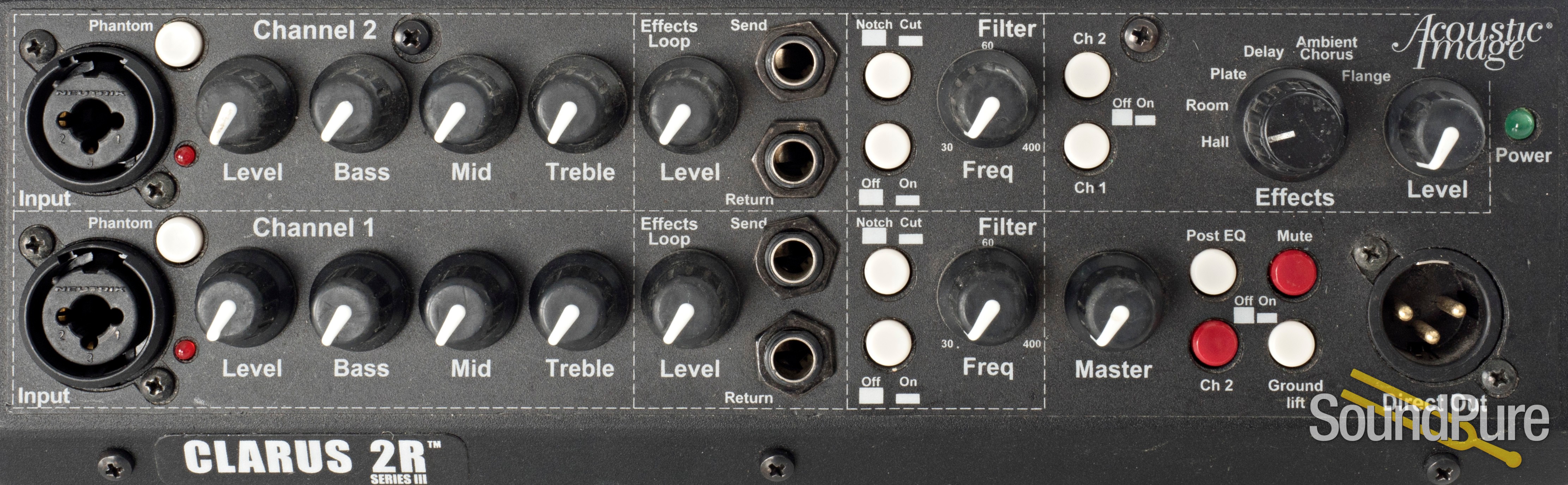 Acoustic Image Clarus 2R Guitar/Bass Amplifier Head - Used