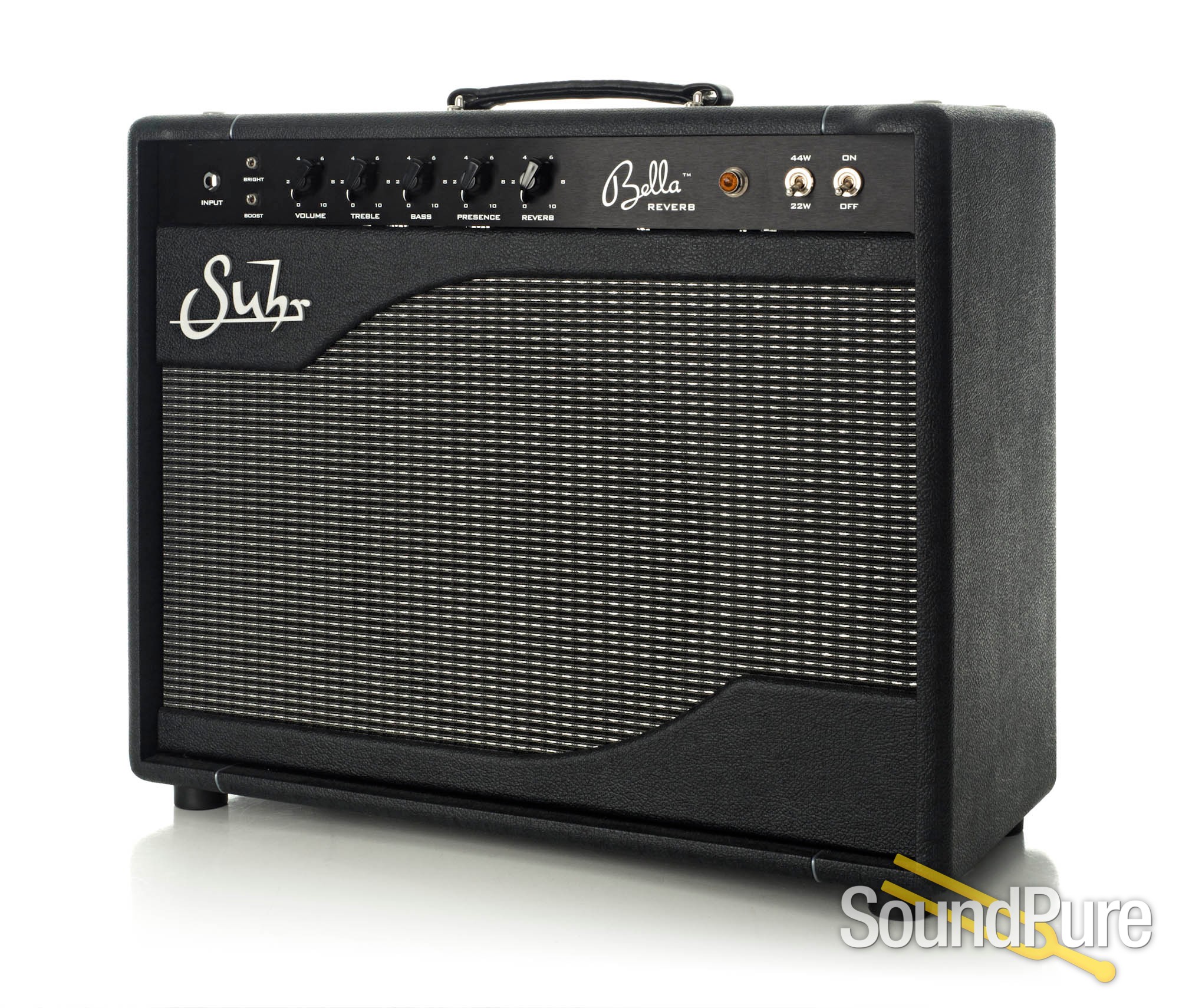 Suhr Bella Reverb 1x12 Combo Guitar Amplifier, Black - Used