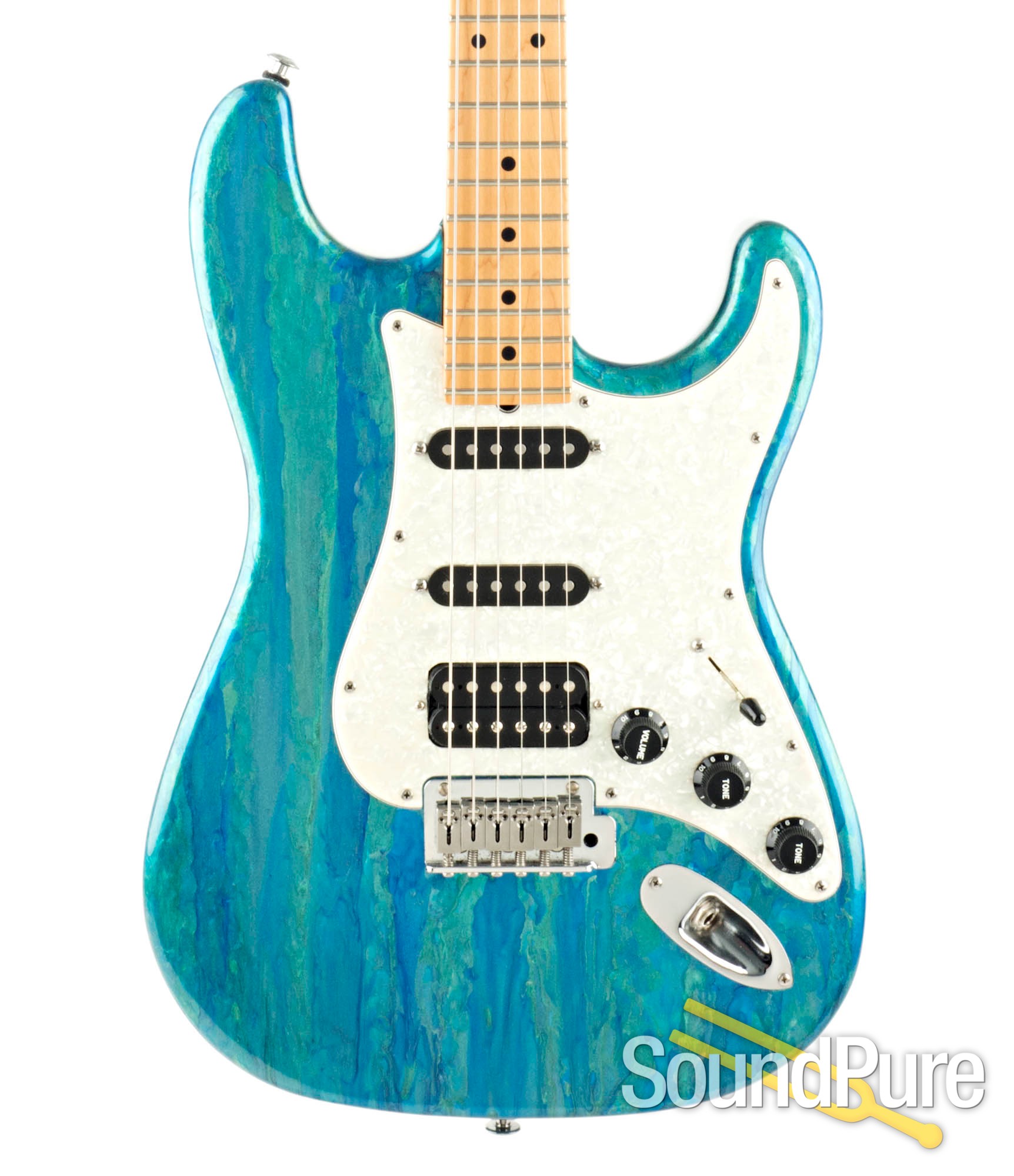 Suhr Custom Classic S Custom Drip Finish #4228 - Used