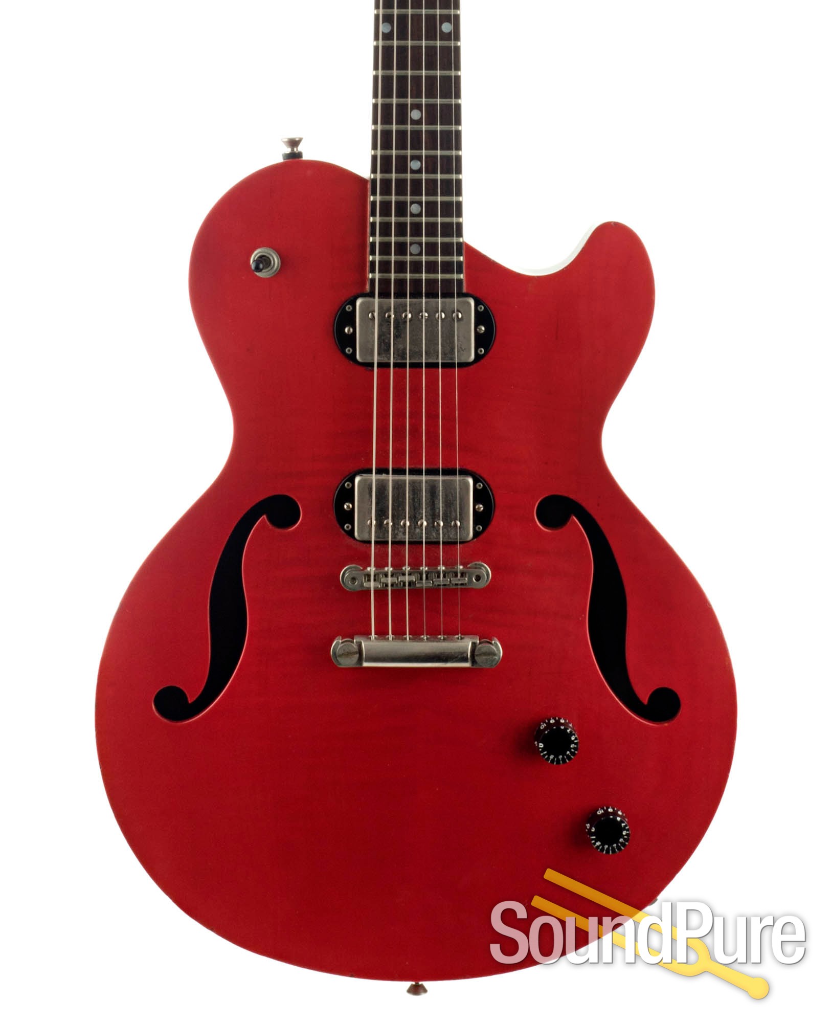Robin Guitars Savoy Cherry Red Semi-Hollow #200110 - Used