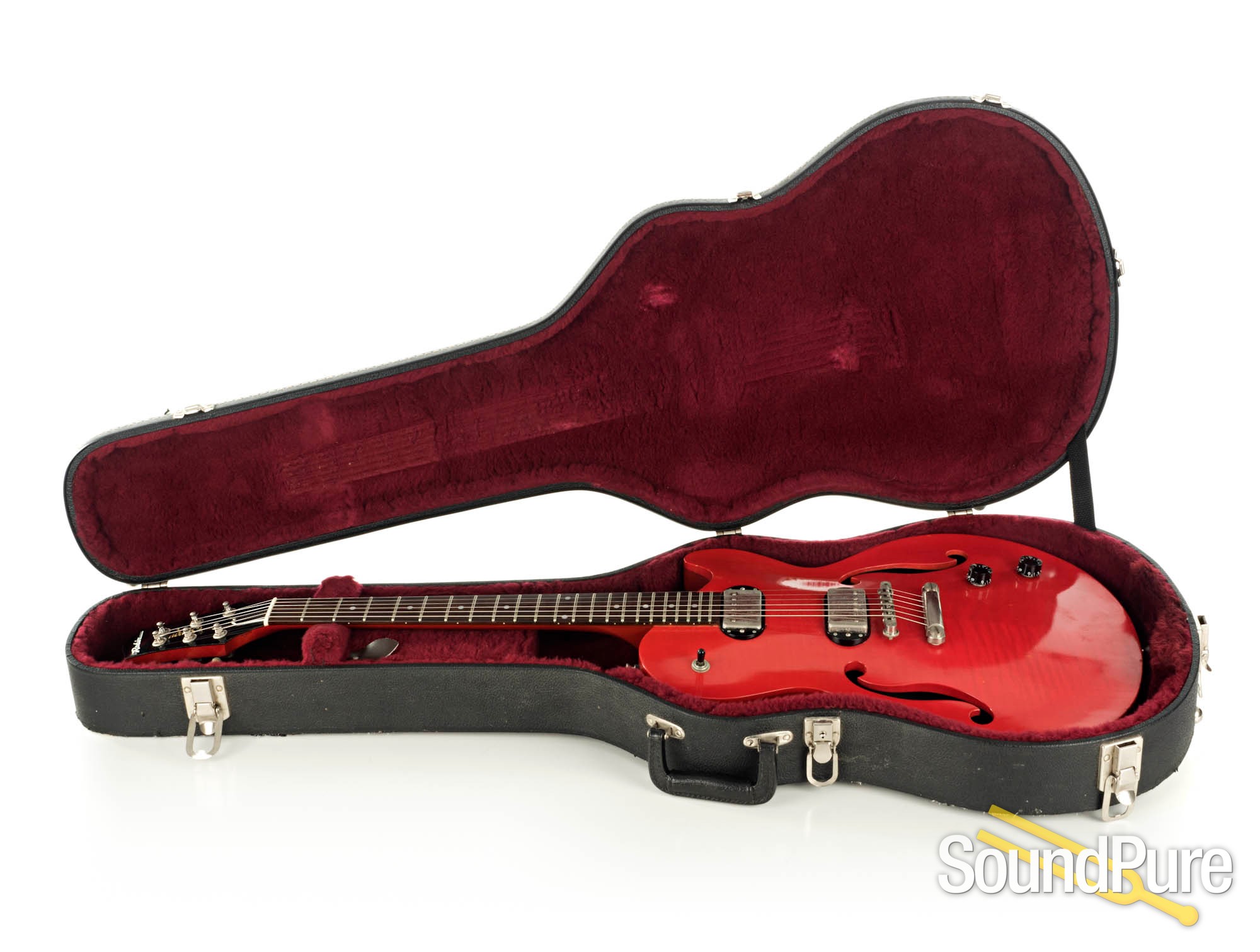 Robin Guitars Savoy Cherry Red Semi-Hollow #200110 - Used