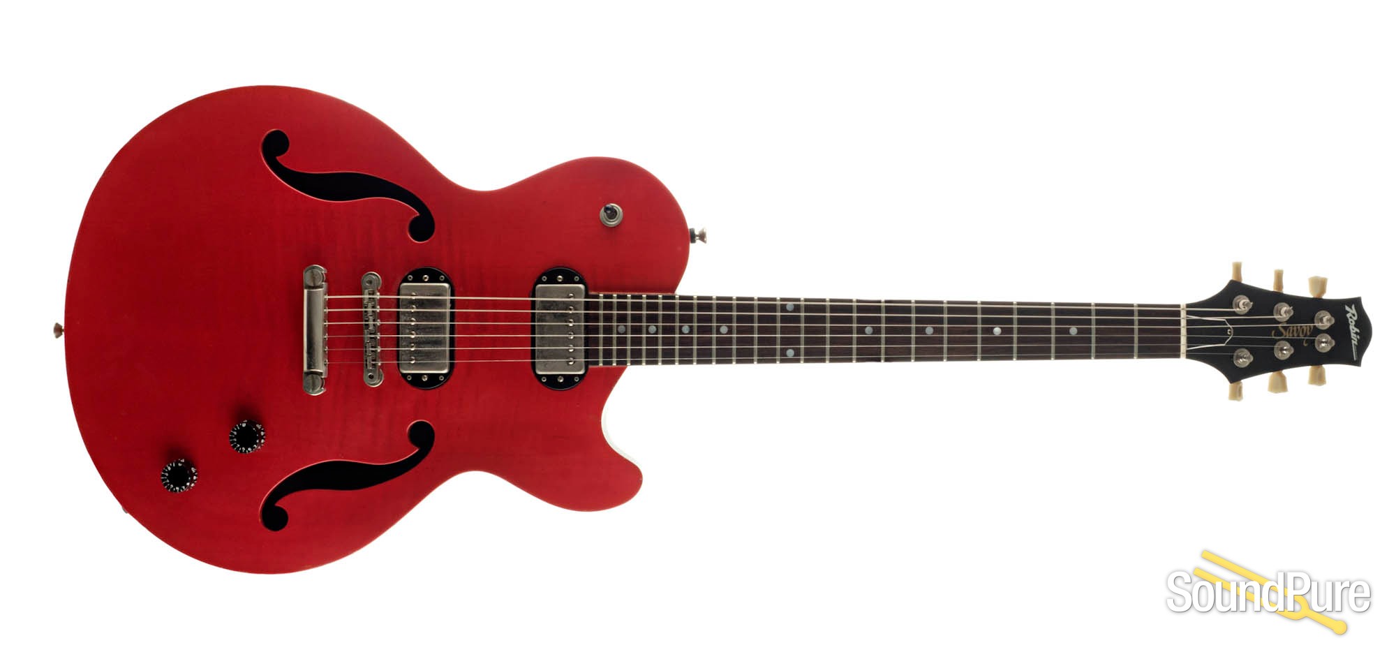 Robin Guitars Savoy Cherry Red Semi-Hollow #200110 - Used