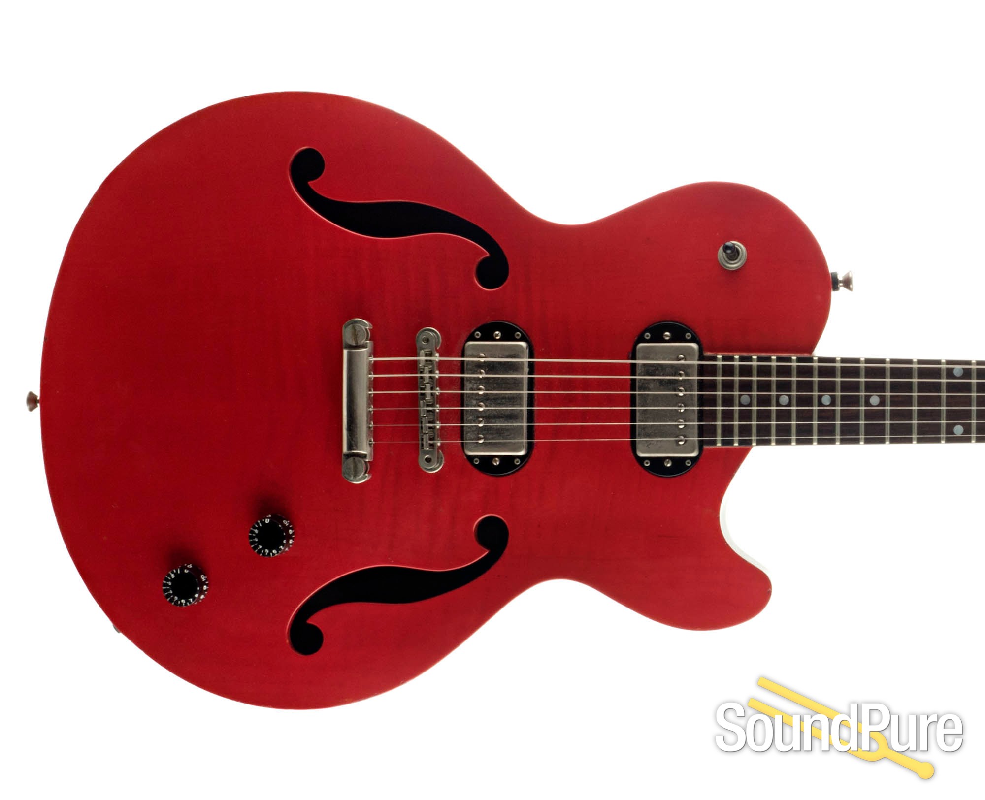 Robin Guitars Savoy Cherry Red Semi-Hollow #200110 - Used