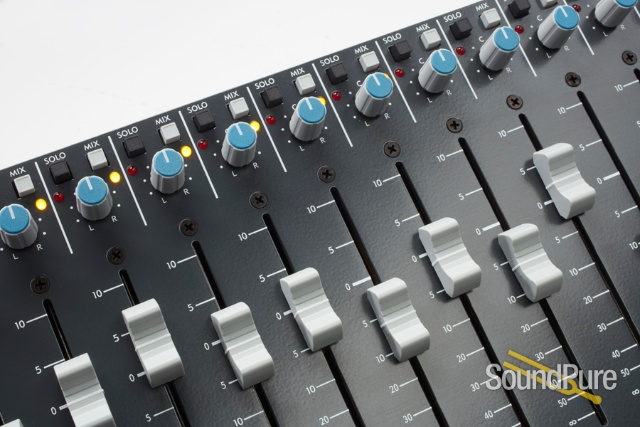 mixer faders