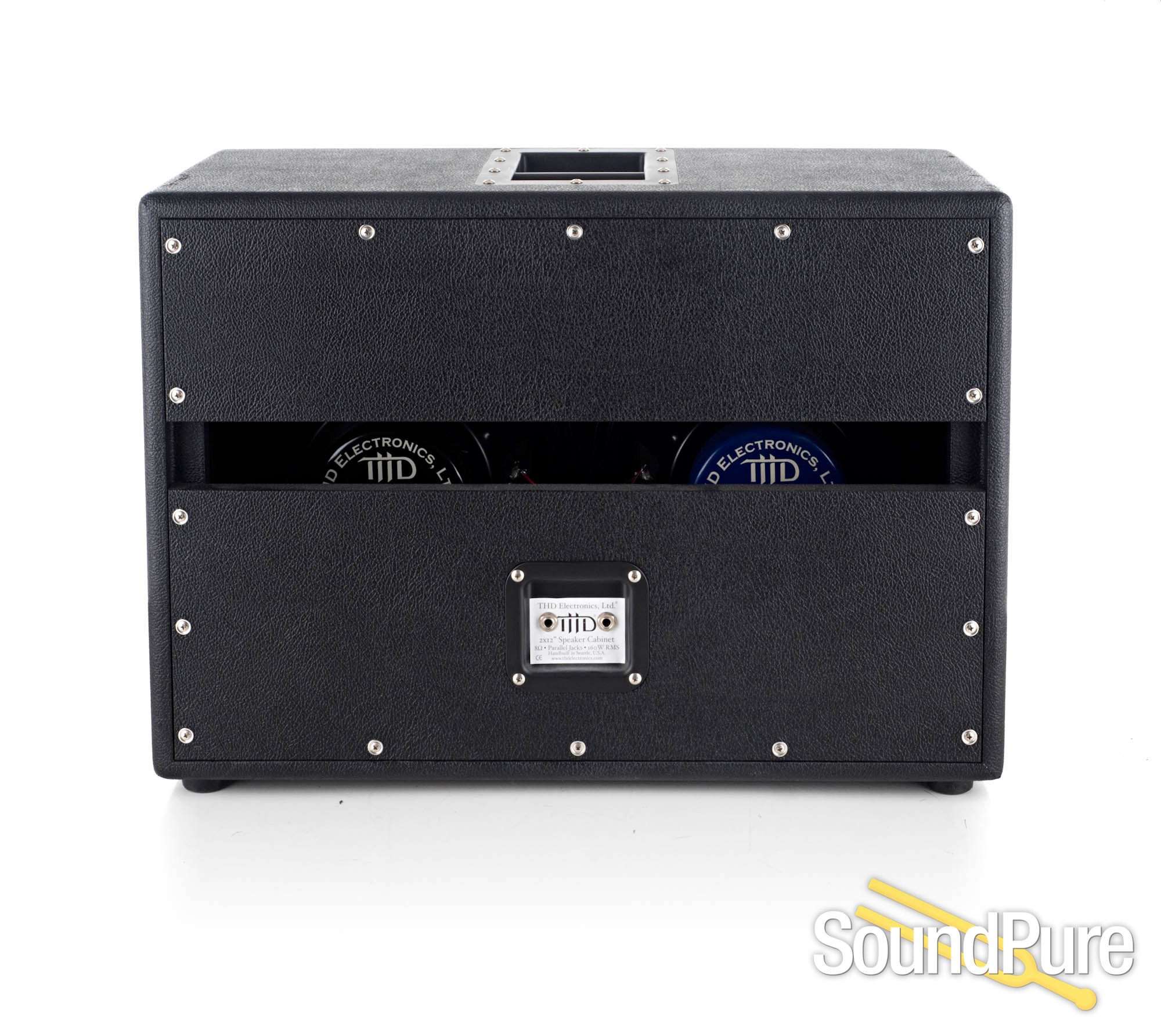THD 2x12 Black Speaker Cabinet - Used | Soundpure.com