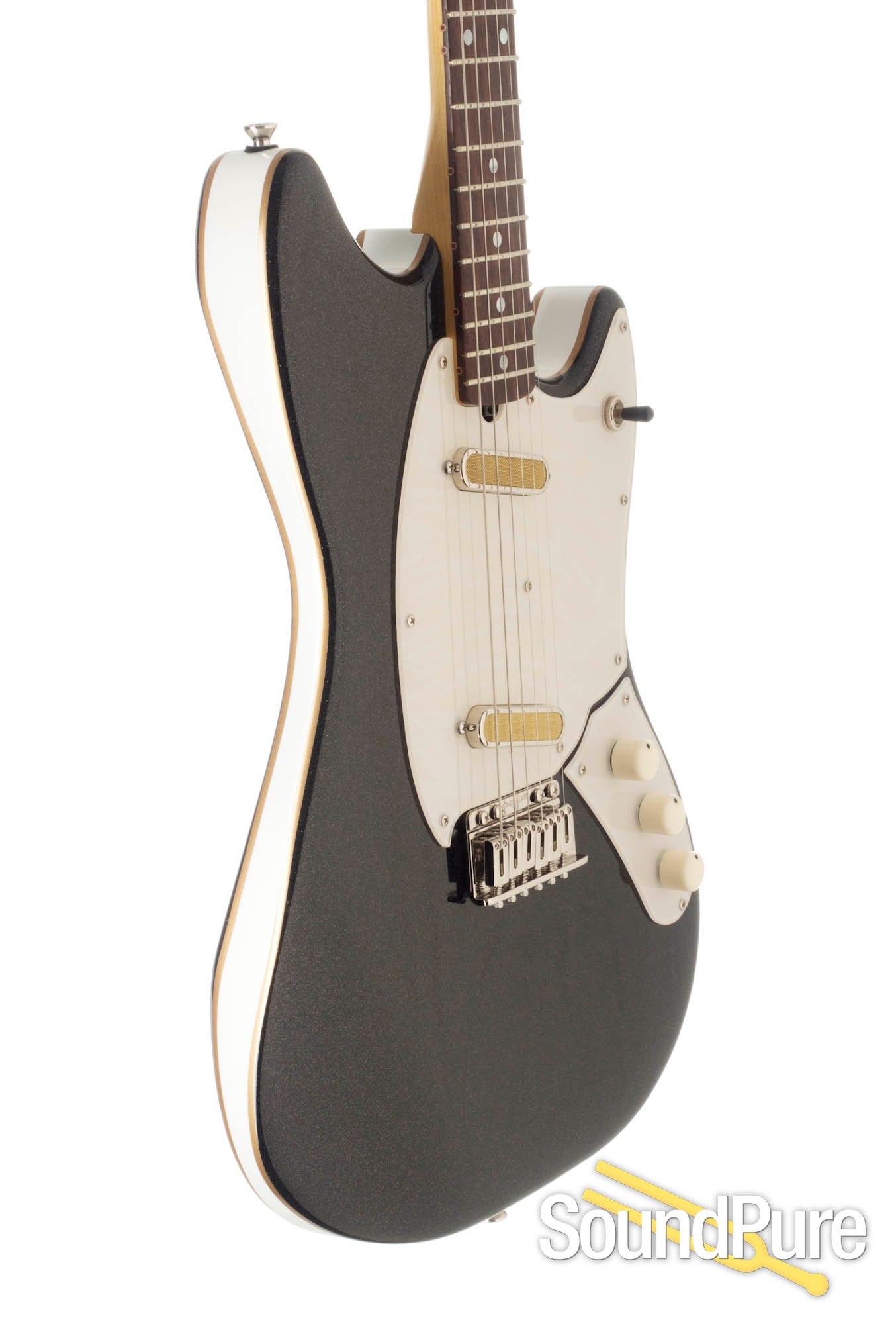 Elliott James Duke 357 Black Sparkle Electric Guitar #JD0055