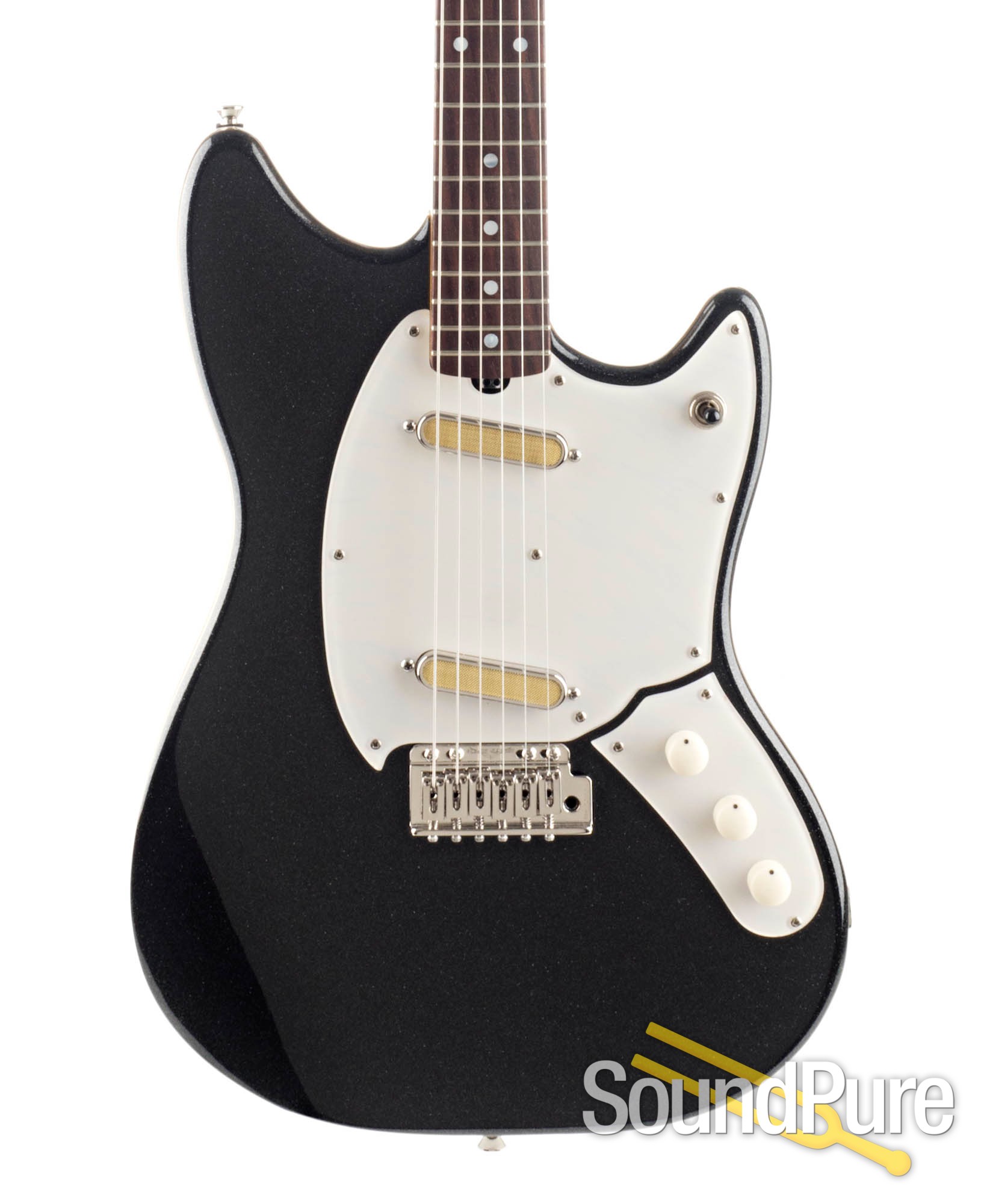 Elliott James Duke 357 Black Sparkle Electric Guitar #JD0055