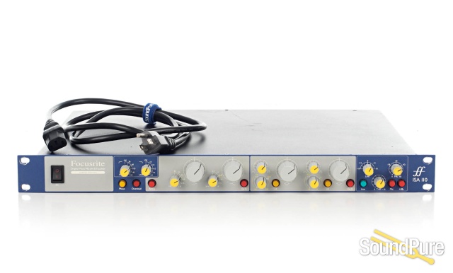 Focusrite ISA 110 Limited Edition Mic Preamp/EQ | Soundpure.com