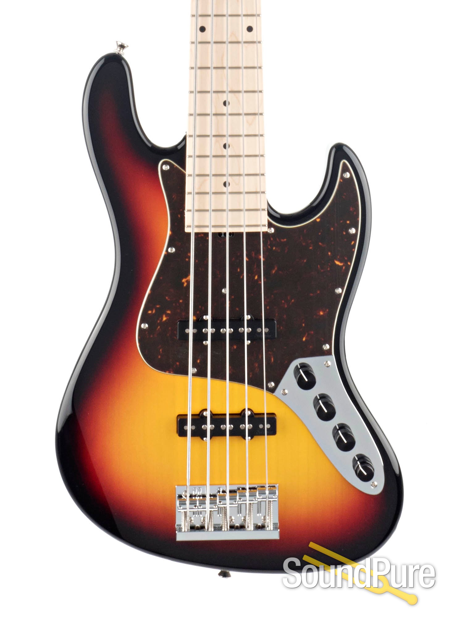 Sadowsky MV5 3-Tone Burst 5-String Electric Bass #M11036