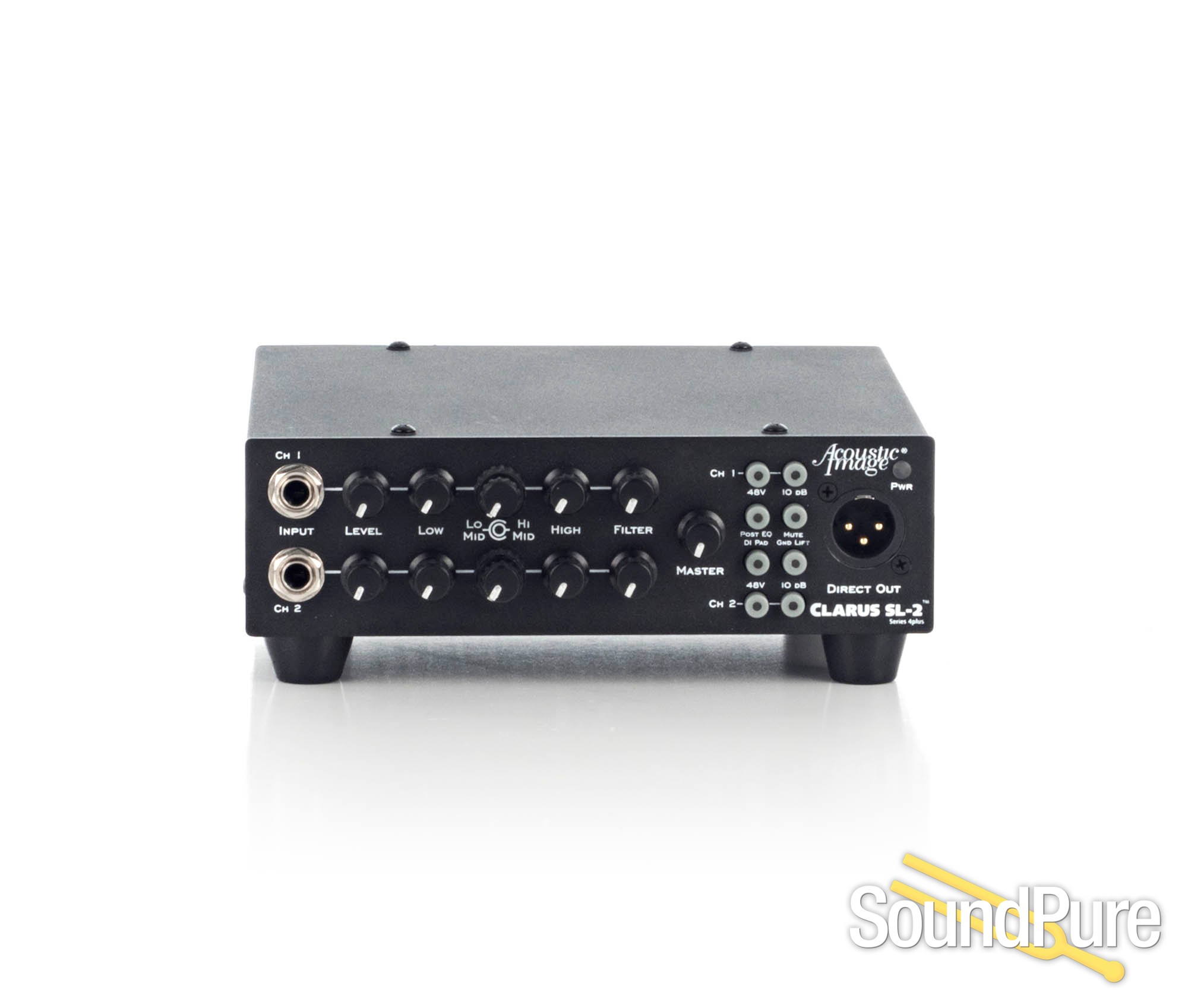 Acoustic Image Clarus 4PLUS SL2 - 2 Channel Amp W/ No Effect